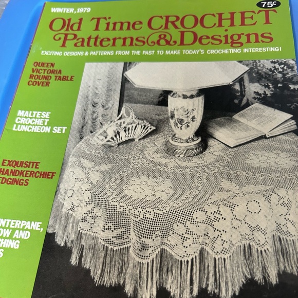 Old Time Crochet | Other | Vintage Oldtime Crochet Patterns Designs ...